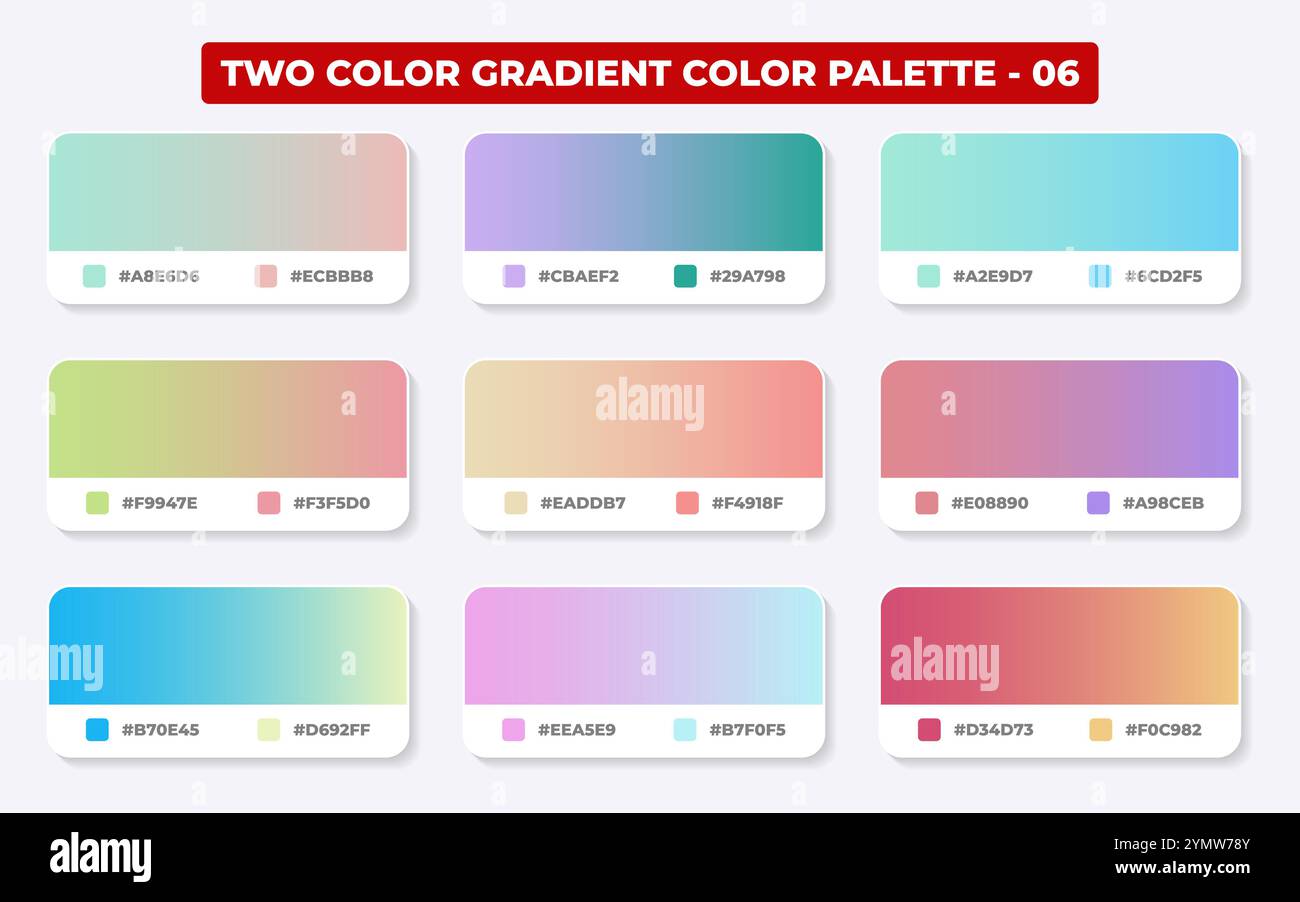 Vivid gradient squares colors and gradients Stock Vector Image & Art ...