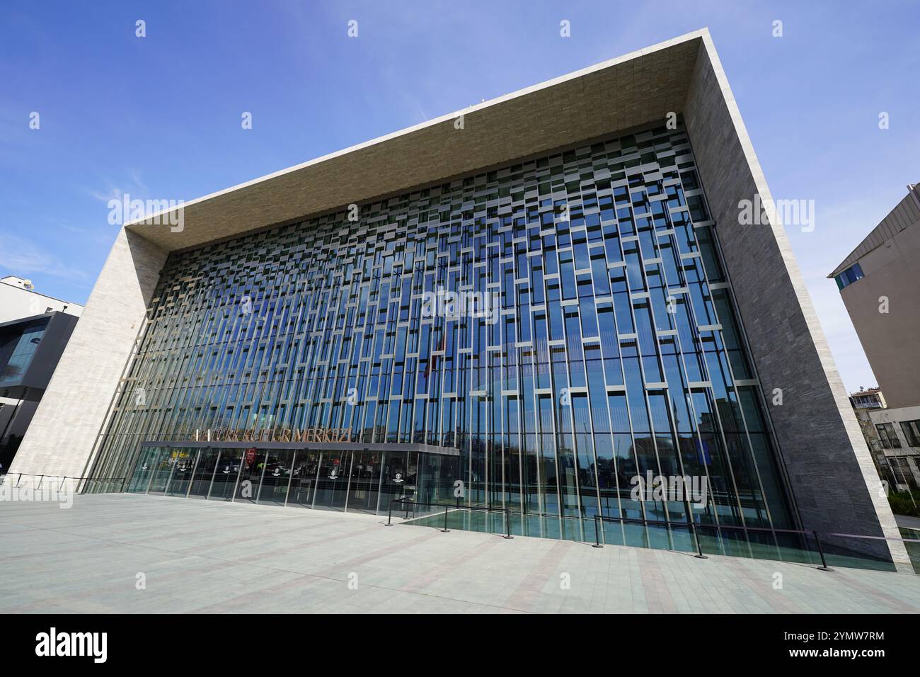 ISTANBUL, TURKIYE - MARCH 31, 2024: Ataturk Cultural Centre in Taksim ...
