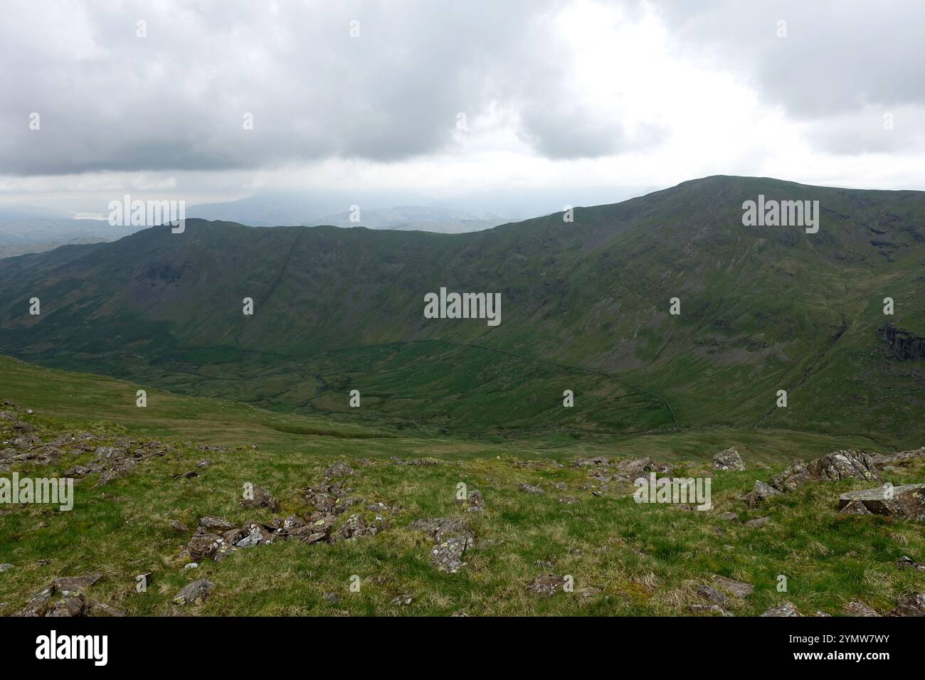 The Wainwrights 'Heron Pike' & 'Great Rigg' on the Fairfield Horseshoe ...