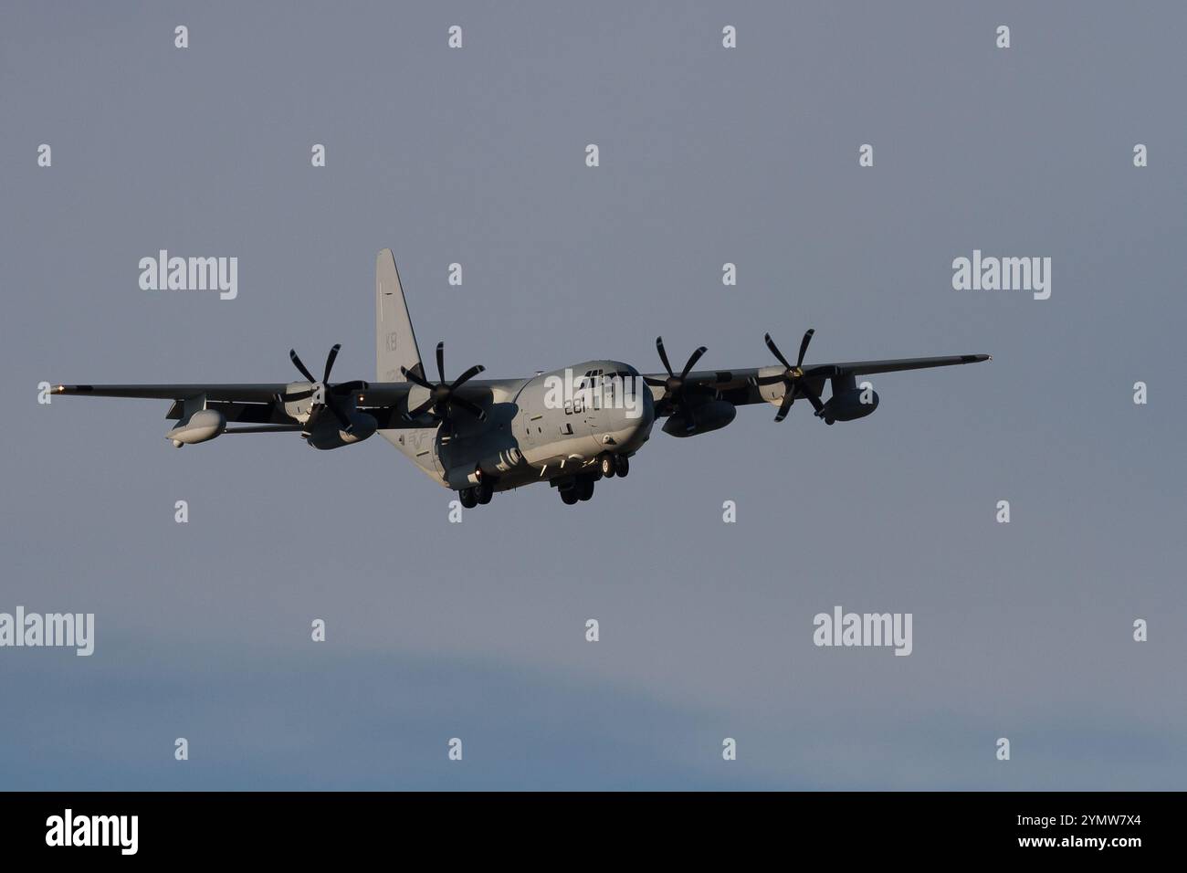 Lockheed Martin KC130J HerculesTanker aircraft with the US Marine Corps ...