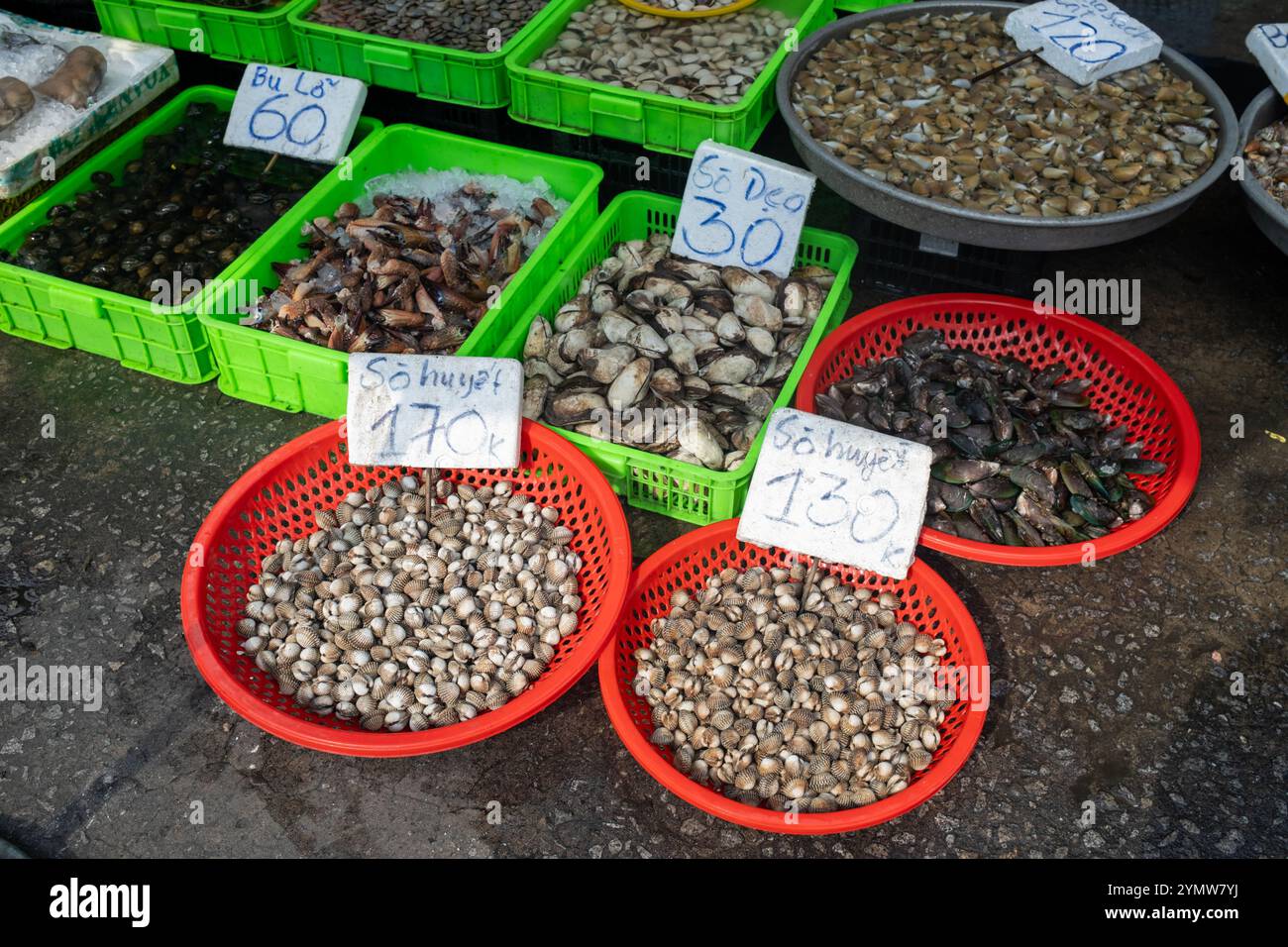 Doung Dong Seafood Market on Phu Quoc Island Vietnam Stock Photo - Alamy