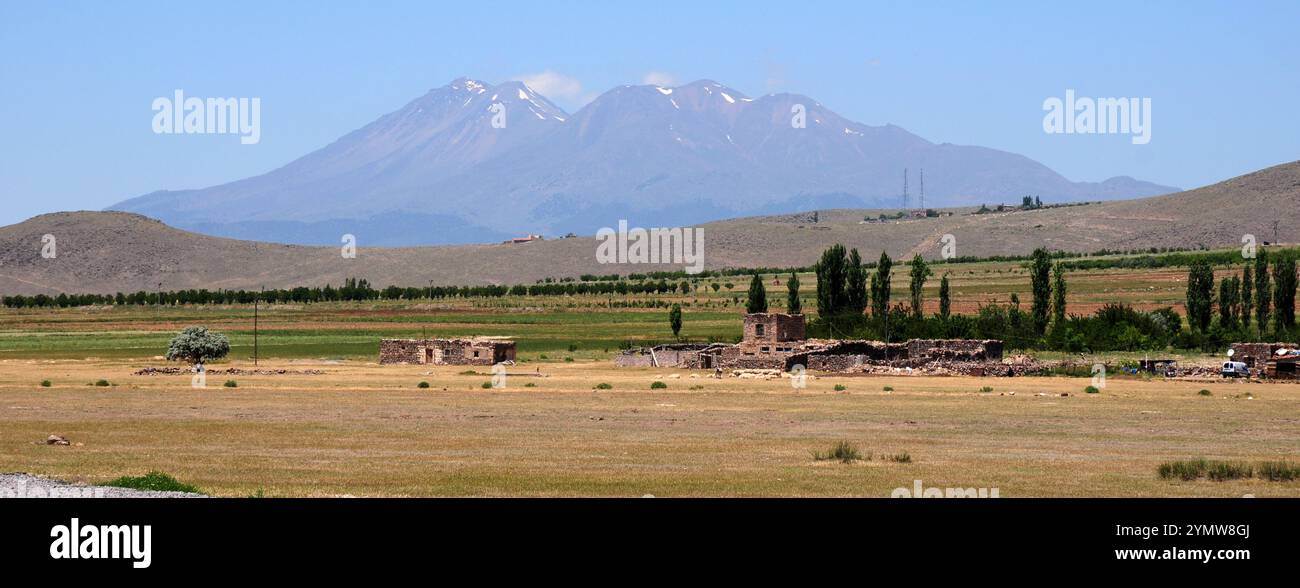 Mount Hasan, located in Aksaray, Turkey, is one of the country's ...