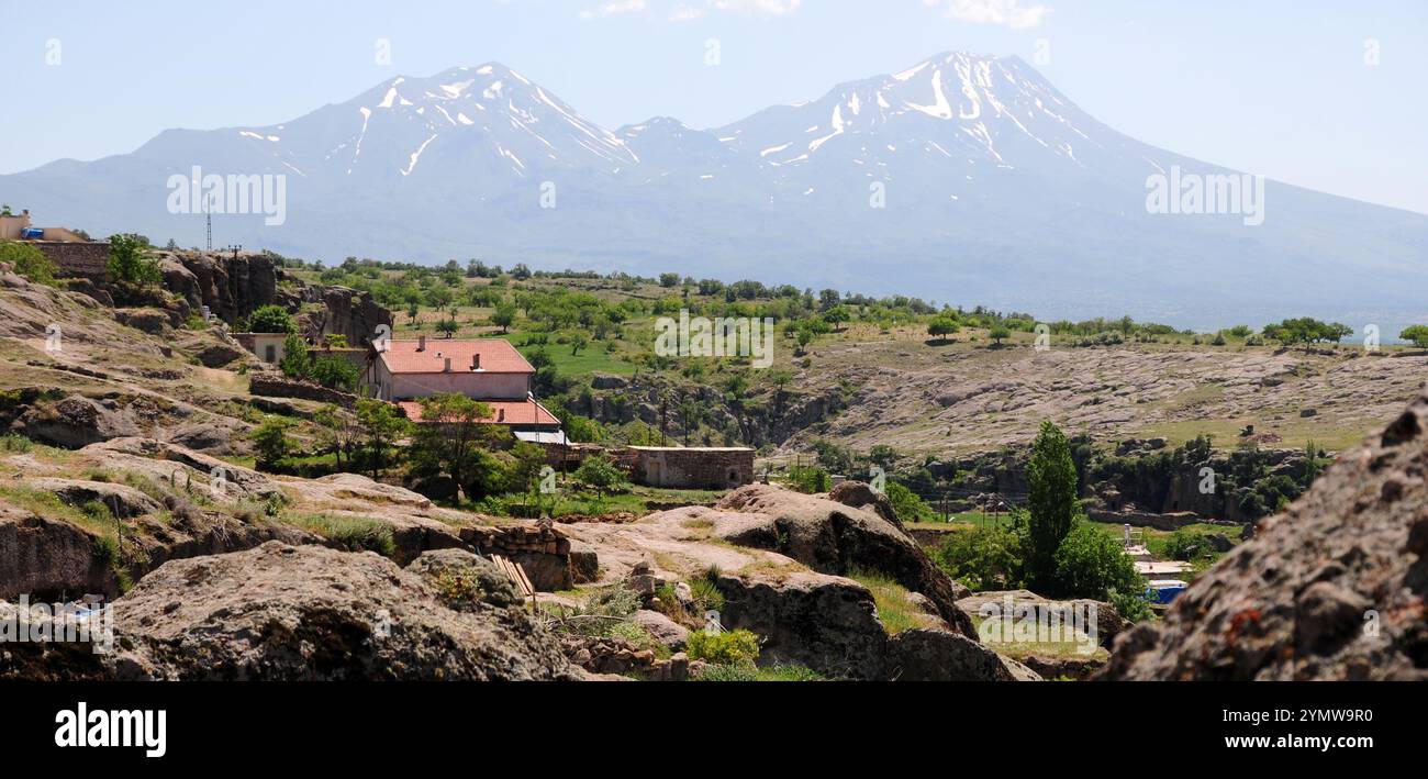 Mount Hasan, located in Aksaray, Turkey, is one of the country's ...