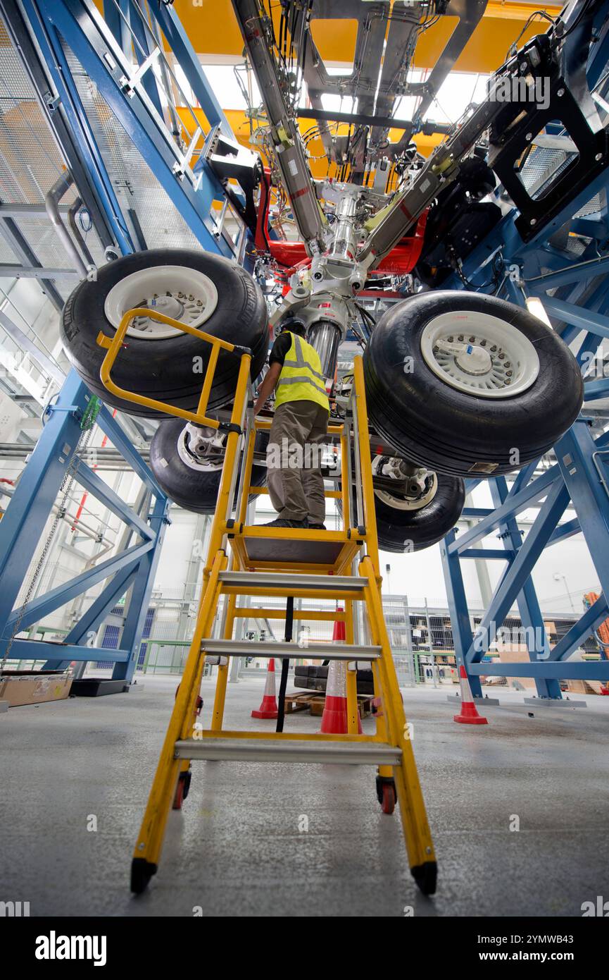 The Airbus site at Filton, Bristol - assembling the military plane ...