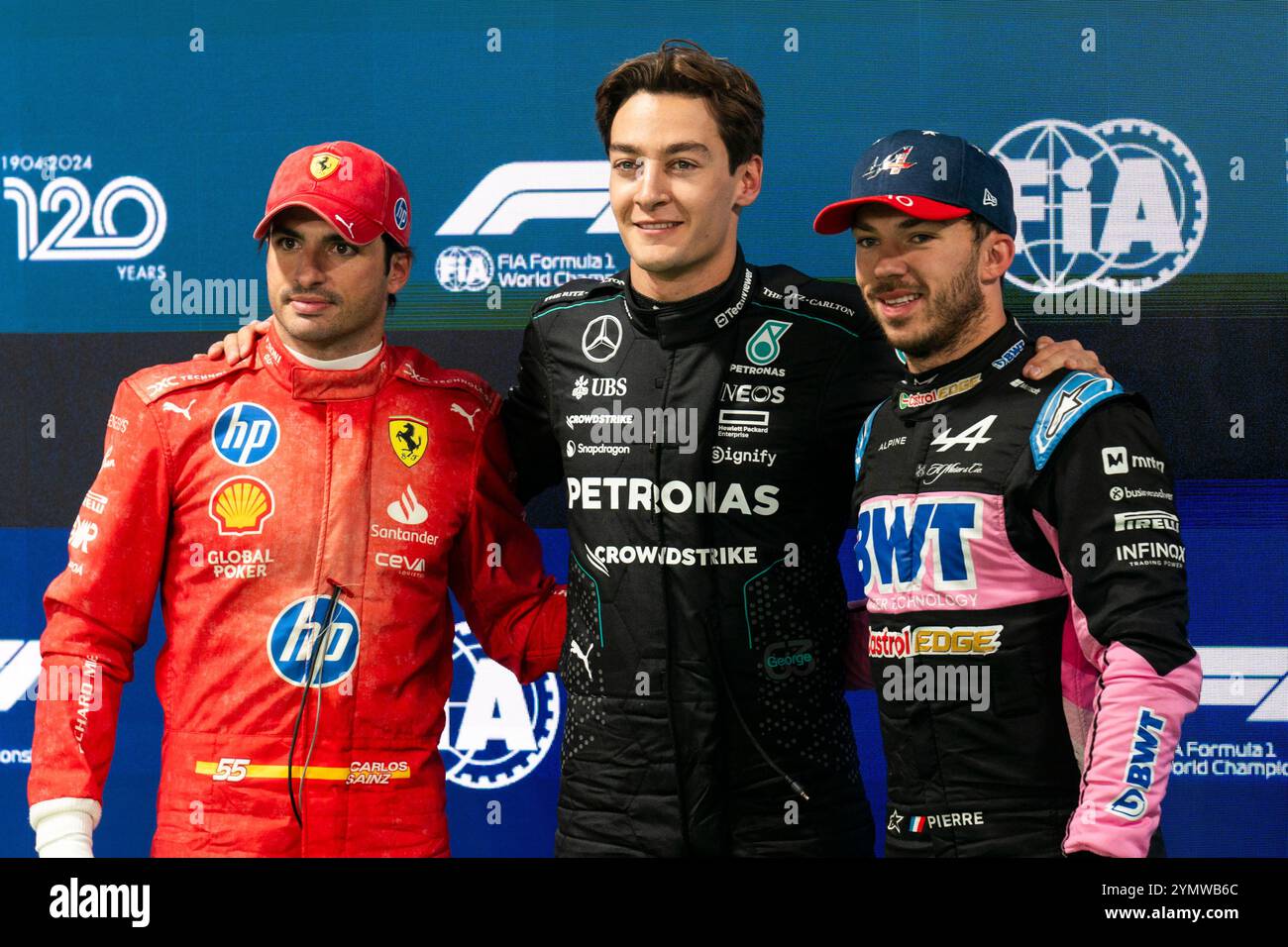 Las Vegas, United States. 22nd Nov, 2024. Spanish Formula One driver ...