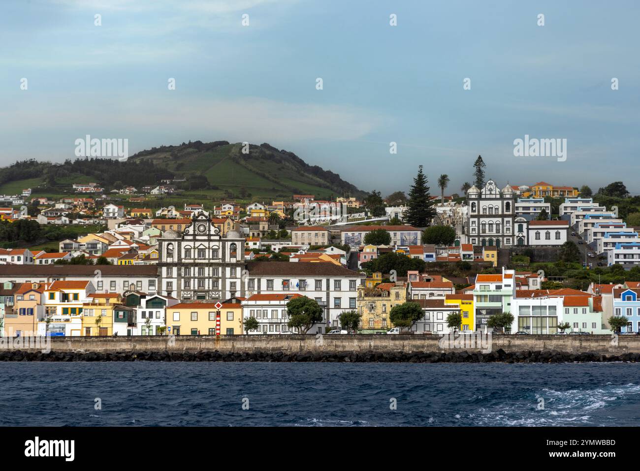 Known as the Sea-City, Horta, Faial Island, Azores, has a great ...