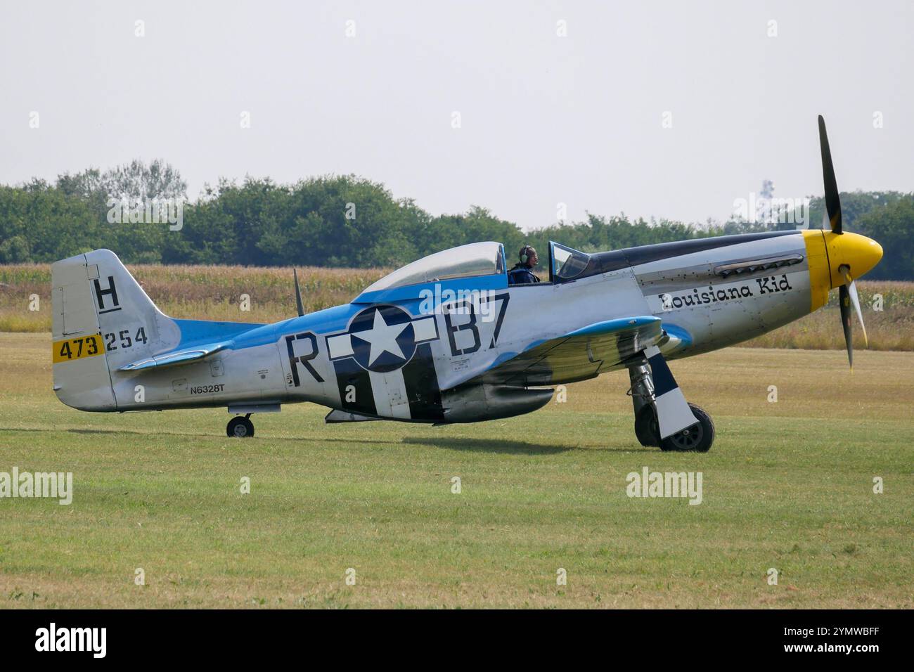 North American P-51D Mustang Stock Photo - Alamy