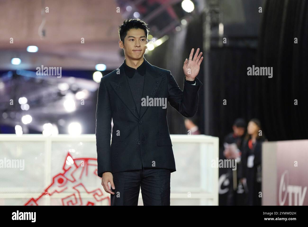 Greg Hsu arrives at the 61st Golden Horse Awards in Taipei, Taiwan ...