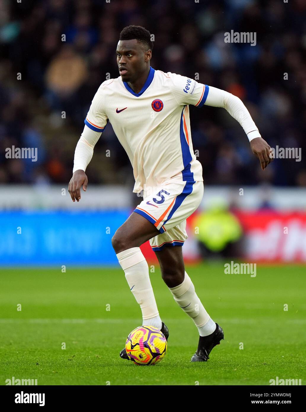Chelsea's Benoit Badiashile during the Premier League match at the King ...