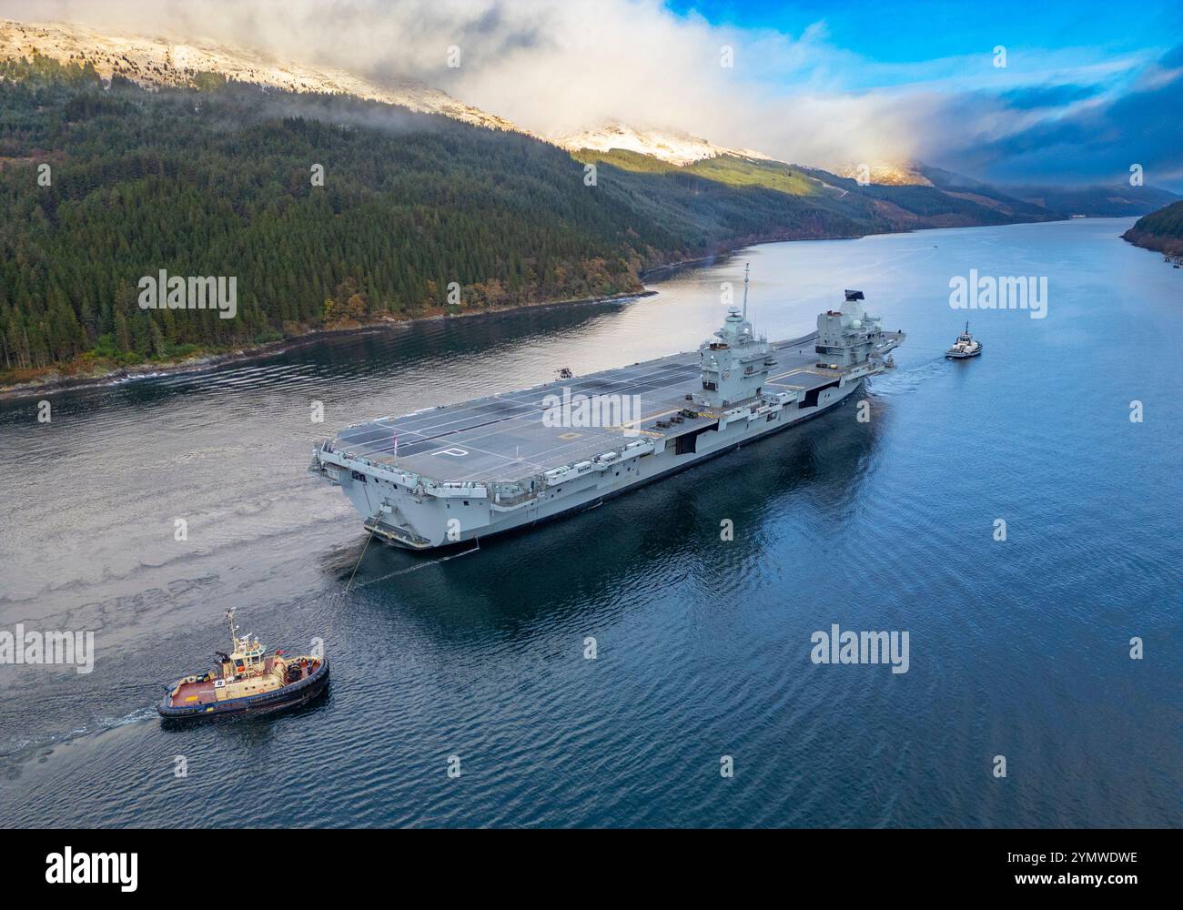 Aircraft carrier hms prince of wales hi-res stock photography and ...