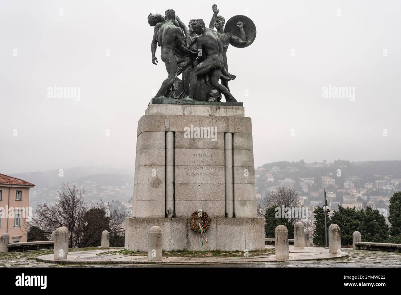 Commemorative sculpture of the First World War,Soldiers statue, near ...