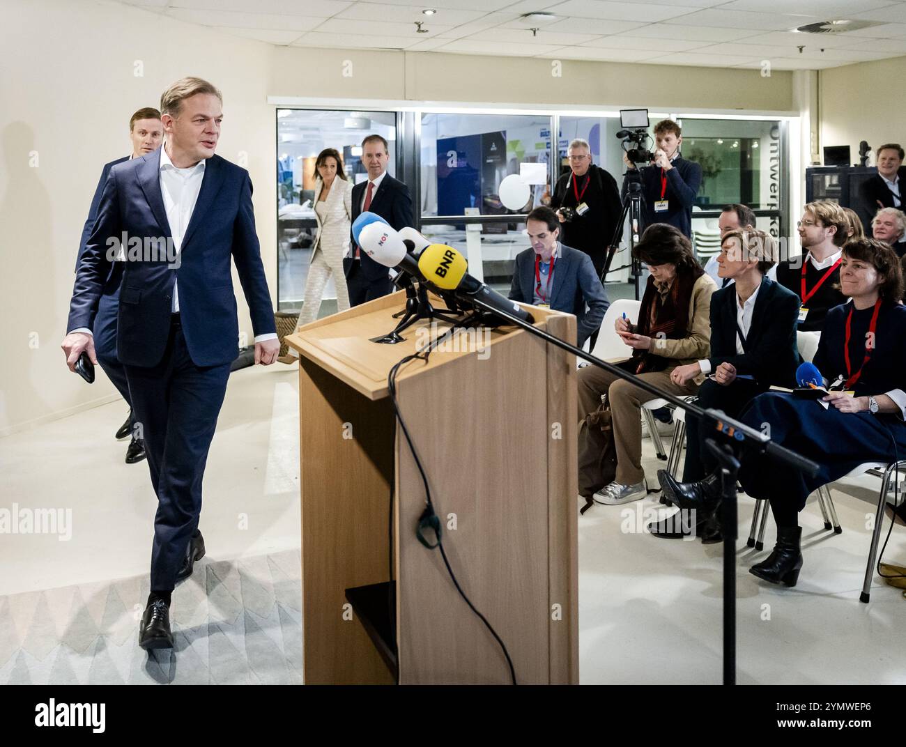 NIEUWEGEIN - Pieter Omtzigt (NSC) will give a press conference during ...