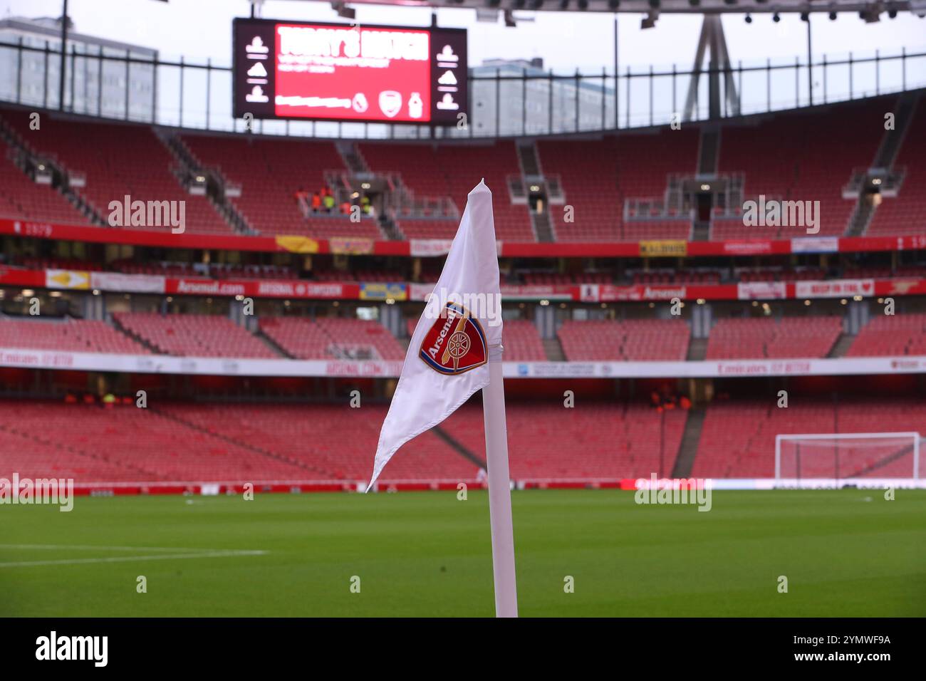Emirates Stadium, London, UK. 23rd Nov, 2024. Premier League Football ...