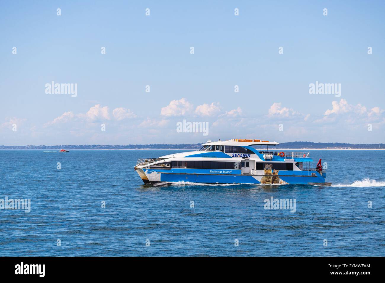 ROTTNEST ISLAND, AUSTRALIA - 11TH OCT 2024: A Sealink Rottnest Island ...