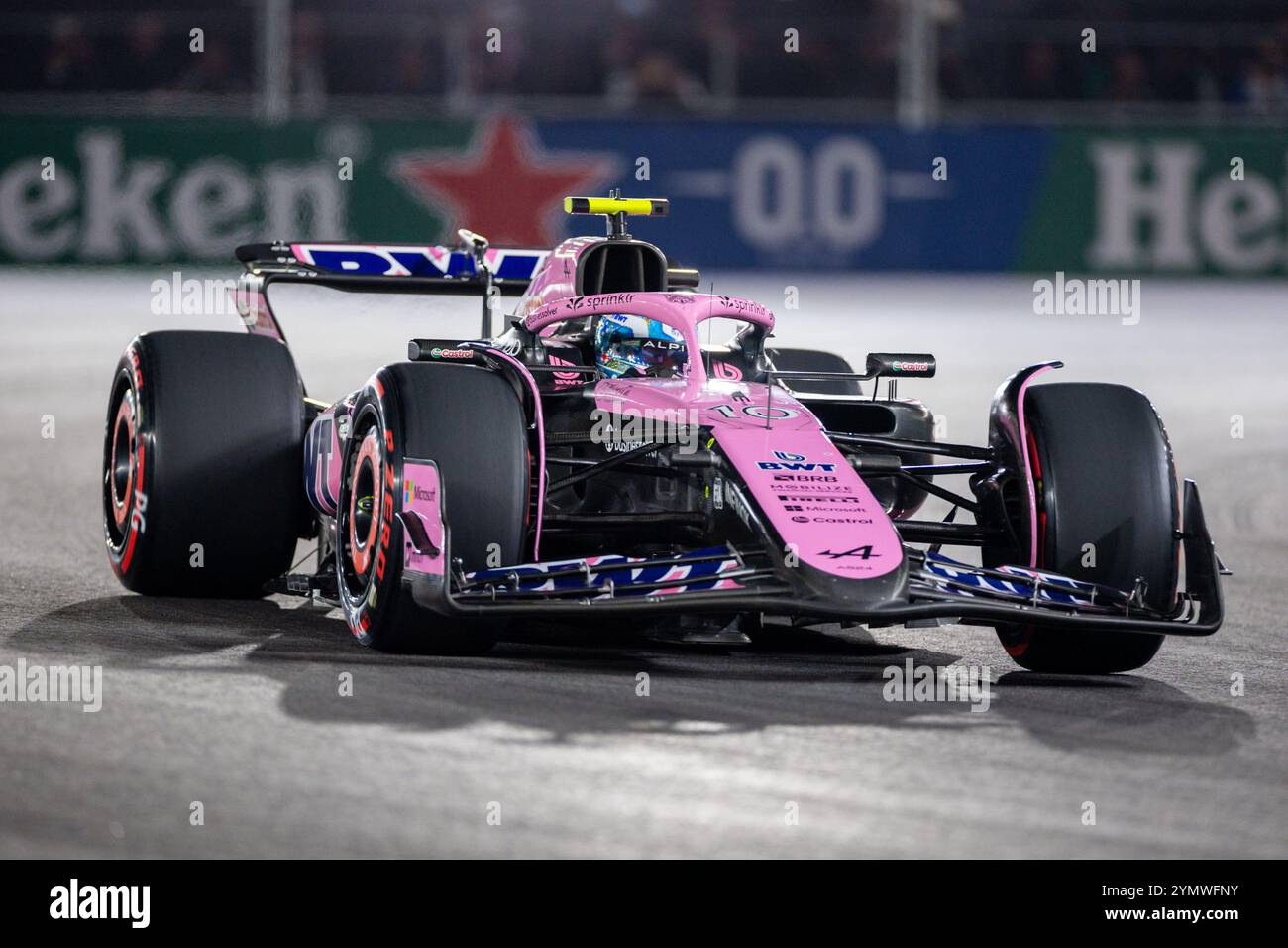 22nd November 2024; Las Vegas, Nevada, USA. F1 Las Vegas Grand Prix ...