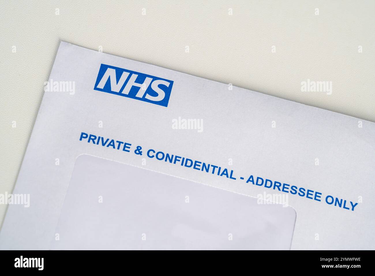 Wolverhampton, UK – November 11 2024: NHS envelope with the NHS logo ...