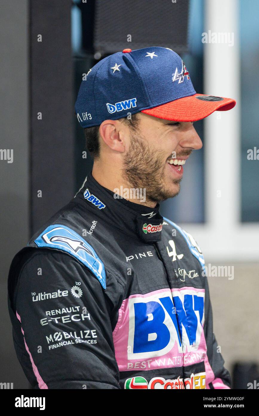 22nd November 2024; Las Vegas, Nevada, USA. F1 Las Vegas Grand Prix ...