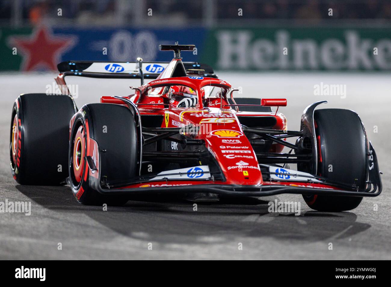 22nd November 2024; Las Vegas, Nevada, USA. F1 Las Vegas Grand Prix ...