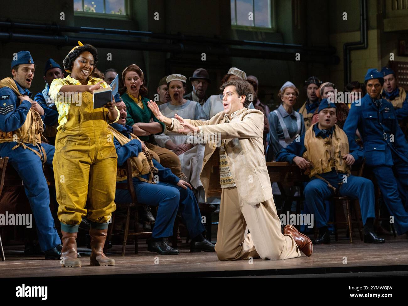 Segomotso Masego Shupinyaneng (Gianetta), Thomas Atkins (Nemorino) in THE ELIXIR OF LOVE at ...