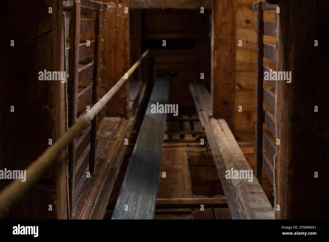 Old attic ladder hi-res stock photography and images - Alamy