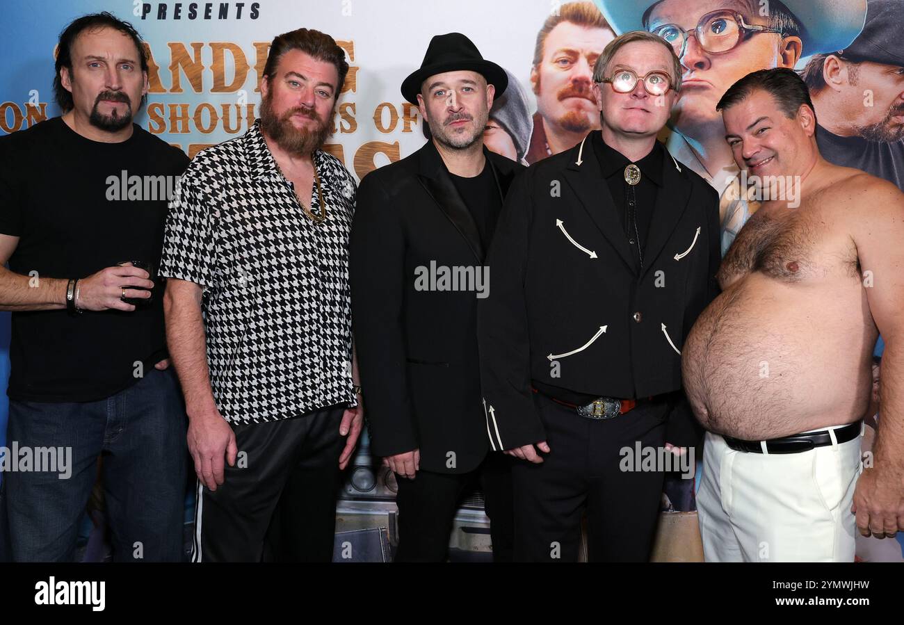 Los Angeles, Ca. 22nd Nov, 2024. Robb Wells, Pat Roach, JP Tremblay ...