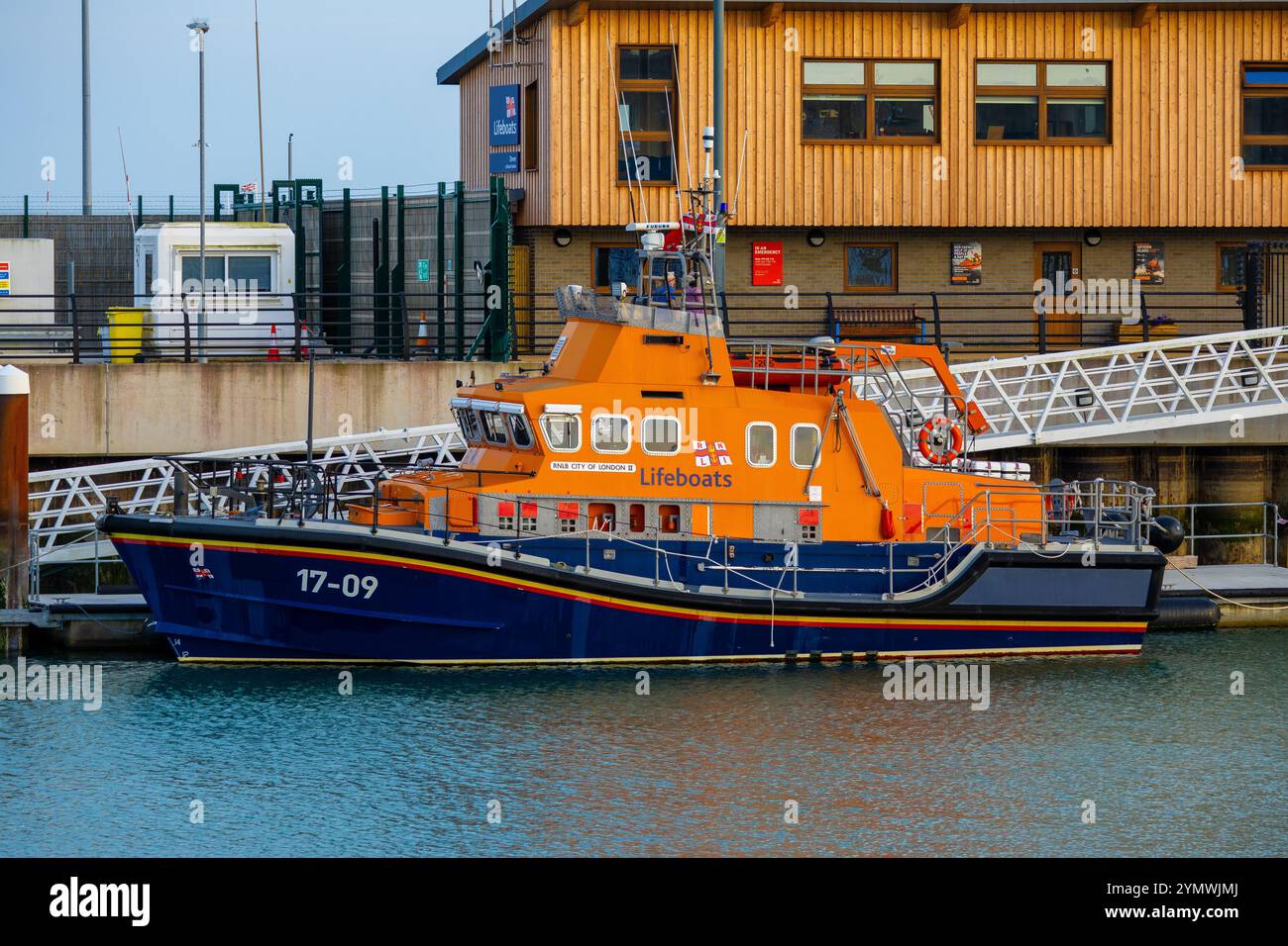 City of London ii the RNLI Dover Lifeboat in the Port of Dover in Kent ...
