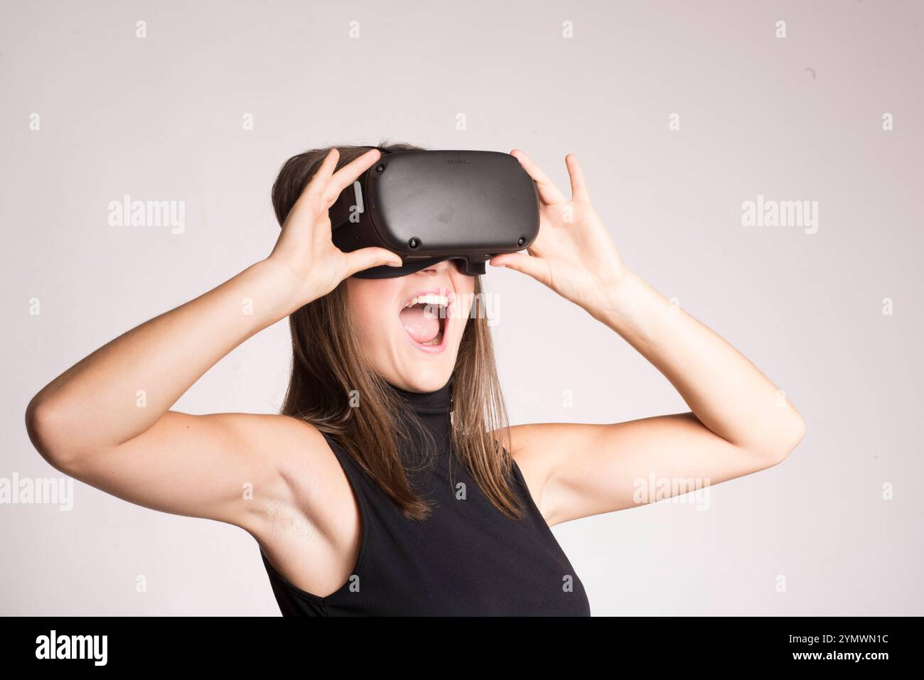 Virtual reality mapped and realized in eyeglasses Virtual reality mapped in eyeglasses Stock ...