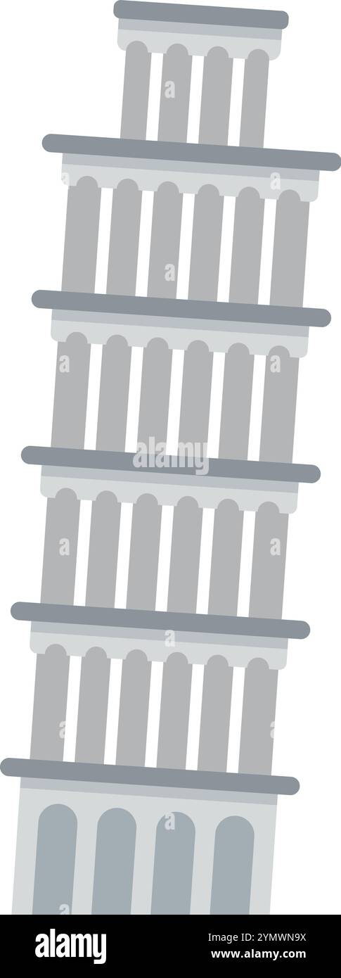 The italian pisa Cut Out Stock Images & Pictures - Alamy