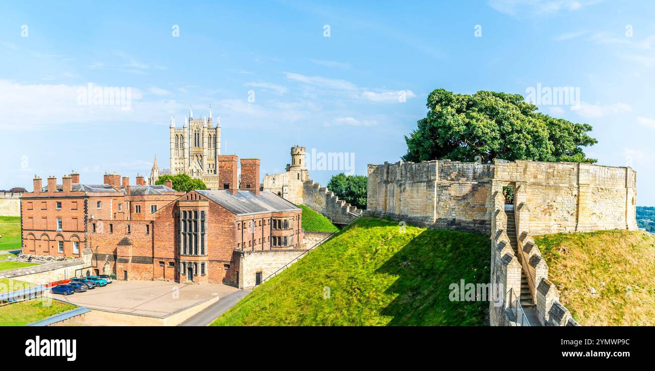 A view towards the Lucy Tower, the Victorian Prison and the observatory ...