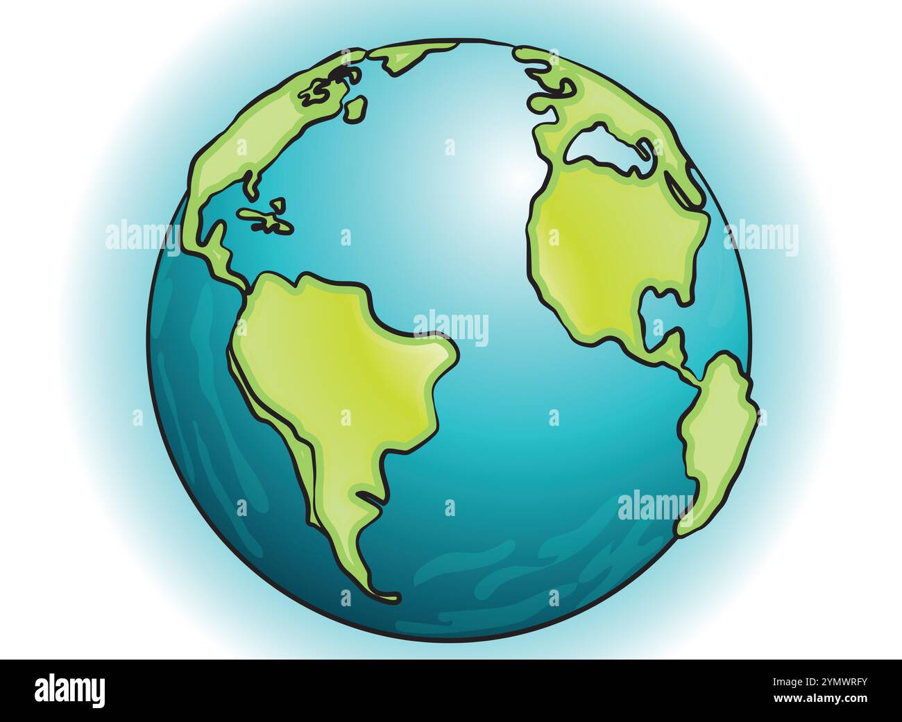 Earth, globe, ecology, nature, planet concepts Stock Vector Image & Art ...