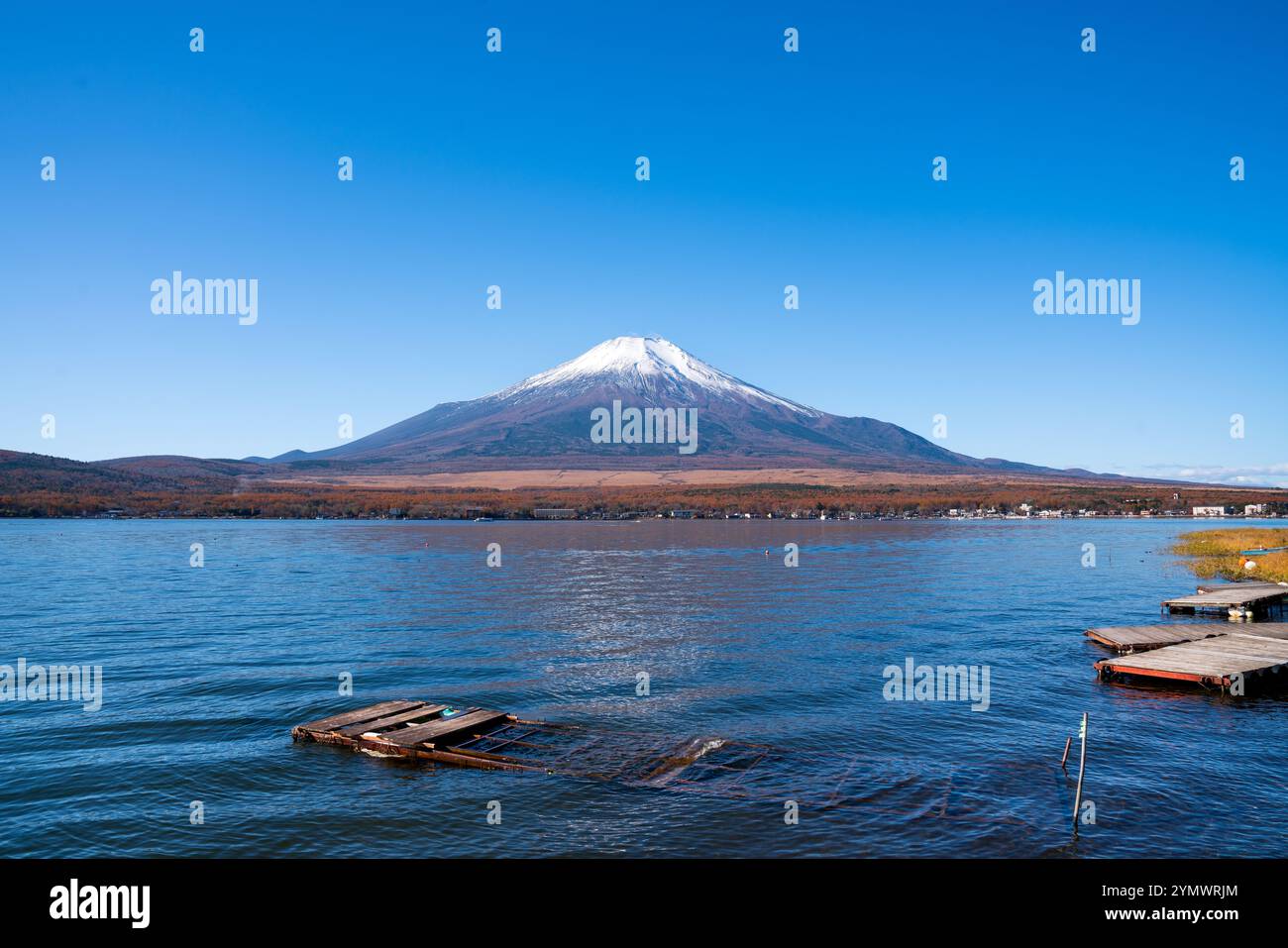 Mount Fuji is Japan’s iconic snow-capped volcano, standing majestically ...
