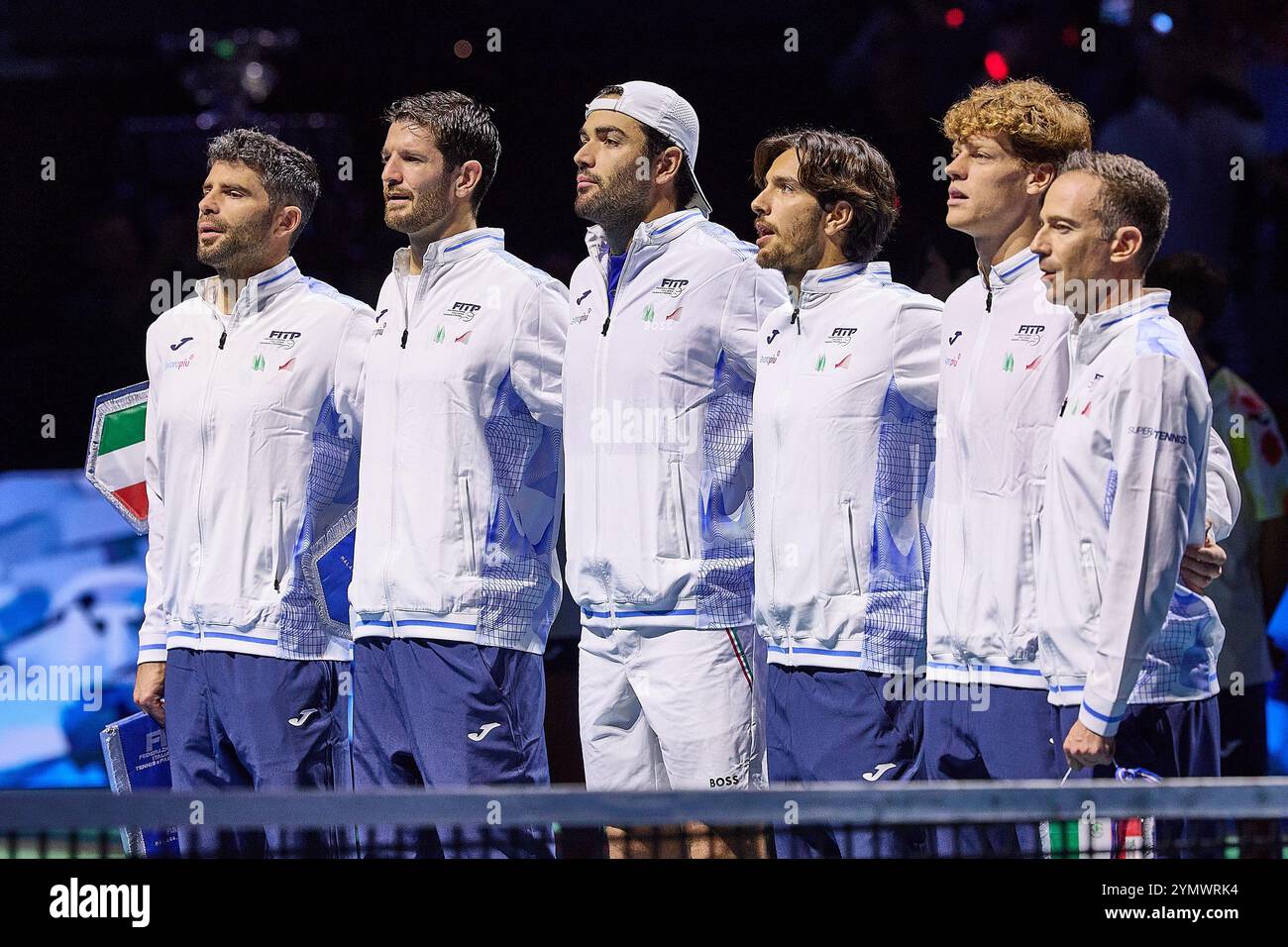 Malaga, Malaga, Spain. 23rd Nov, 2024. Simone Bolelli of Italy, Andrea Vavassori of Italy ...