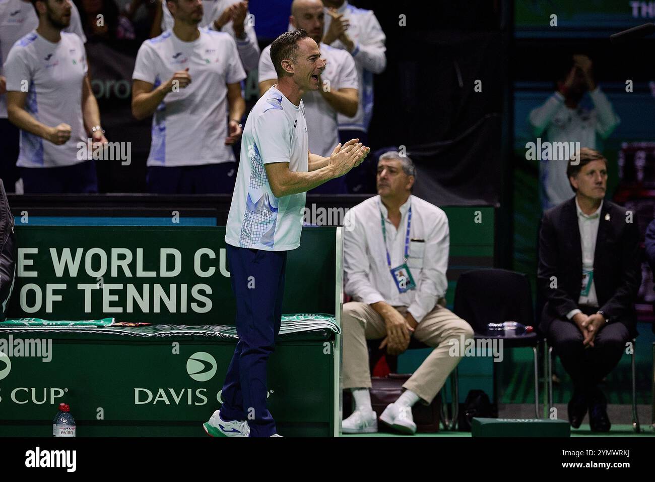 Malaga, Malaga, Spain. 23rd Nov, 2024. Captain Filippo Volandri of Italy, during the match of ...