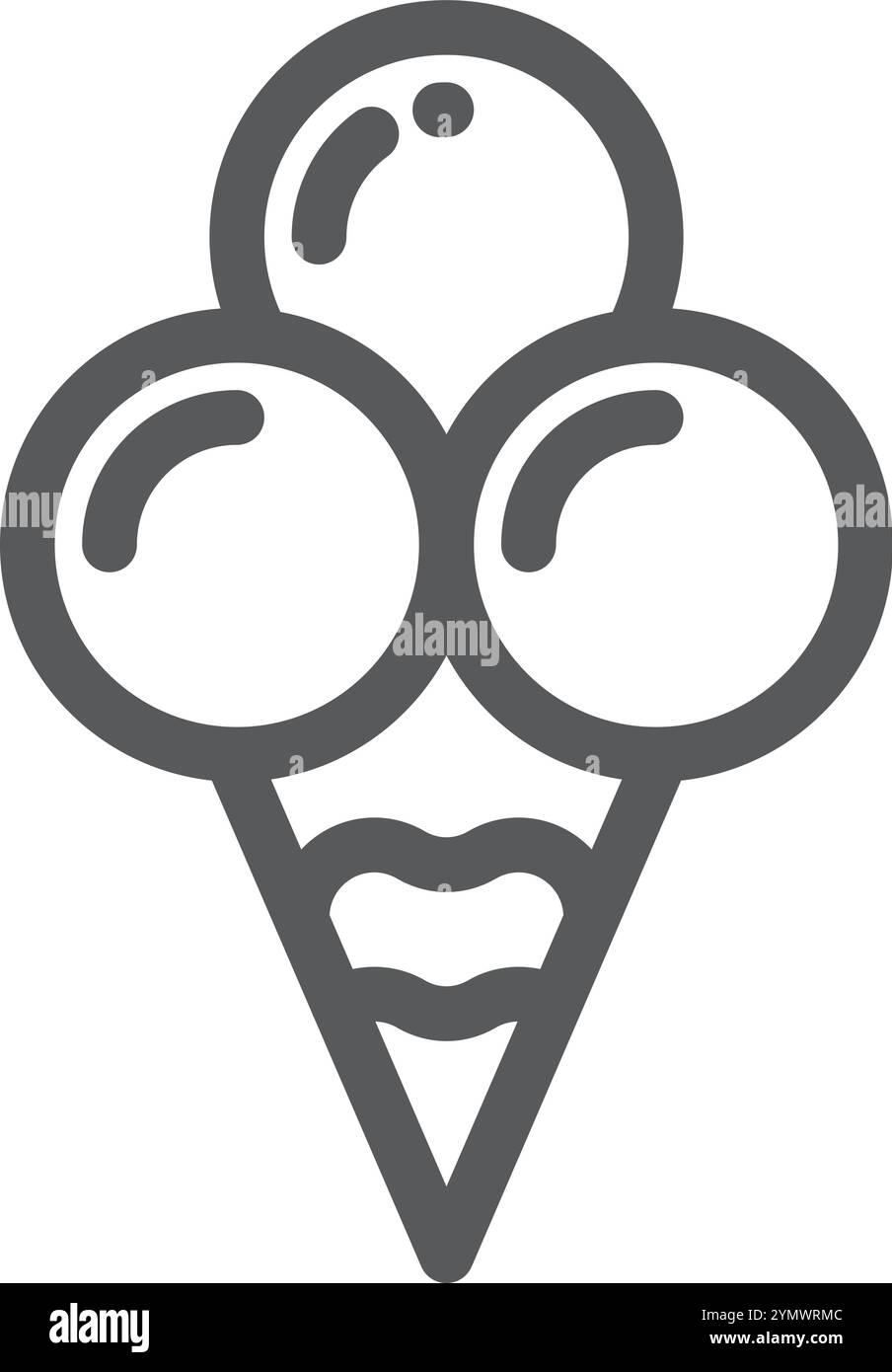 Ice waffle Black and White Stock Photos & Images - Alamy