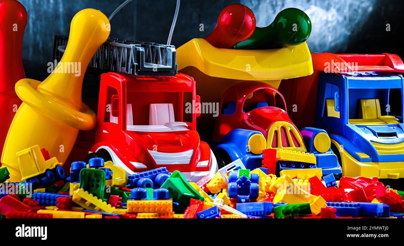 Plastic kid toys hi-res stock photography and images - Alamy