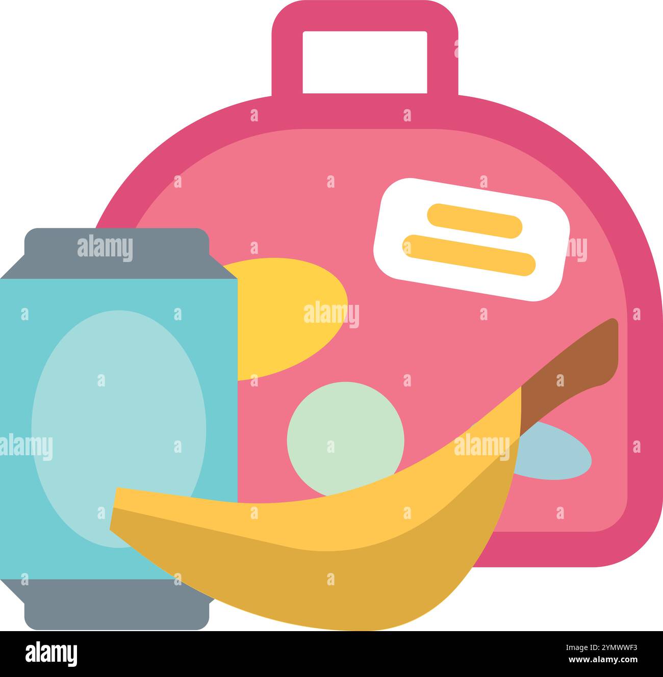 Healthy kid snack Stock Vector Images - Alamy