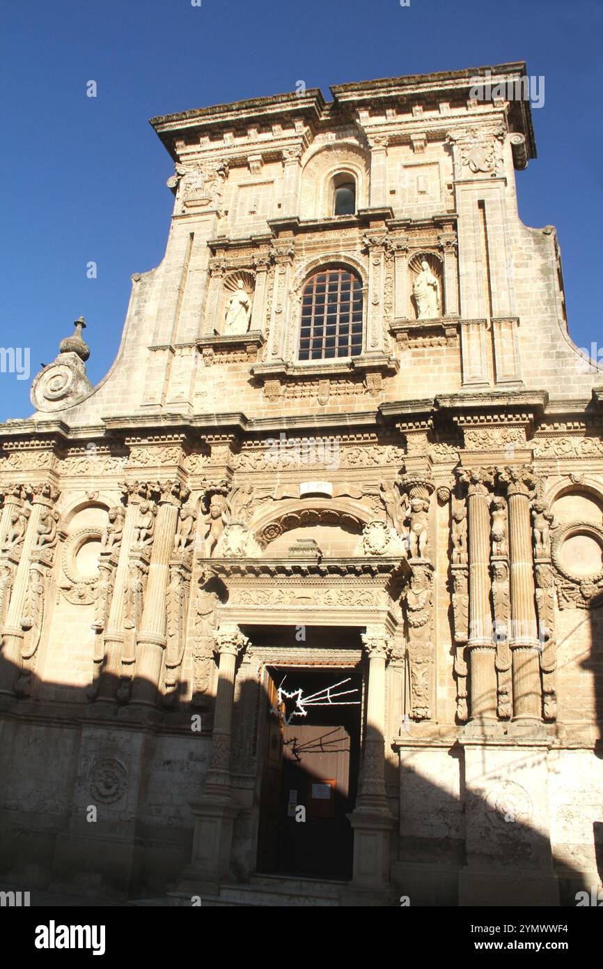 Nardo, Italy. Exterior view of the 16th century Church of Saint Dominic Stock Photo - Alamy
