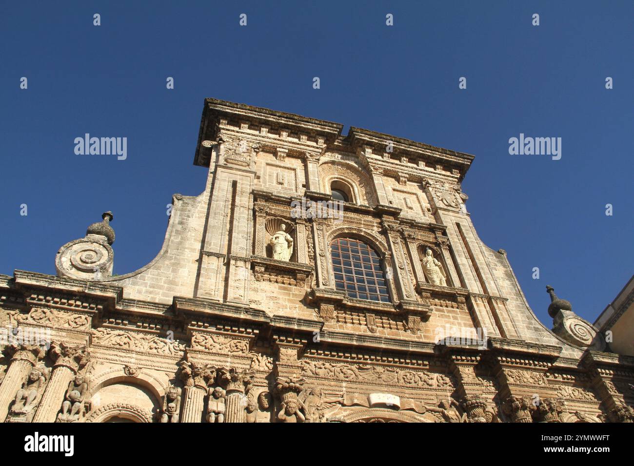 Nardo, Italy. Exterior view of the 16th century Church of Saint Dominic Stock Photo - Alamy