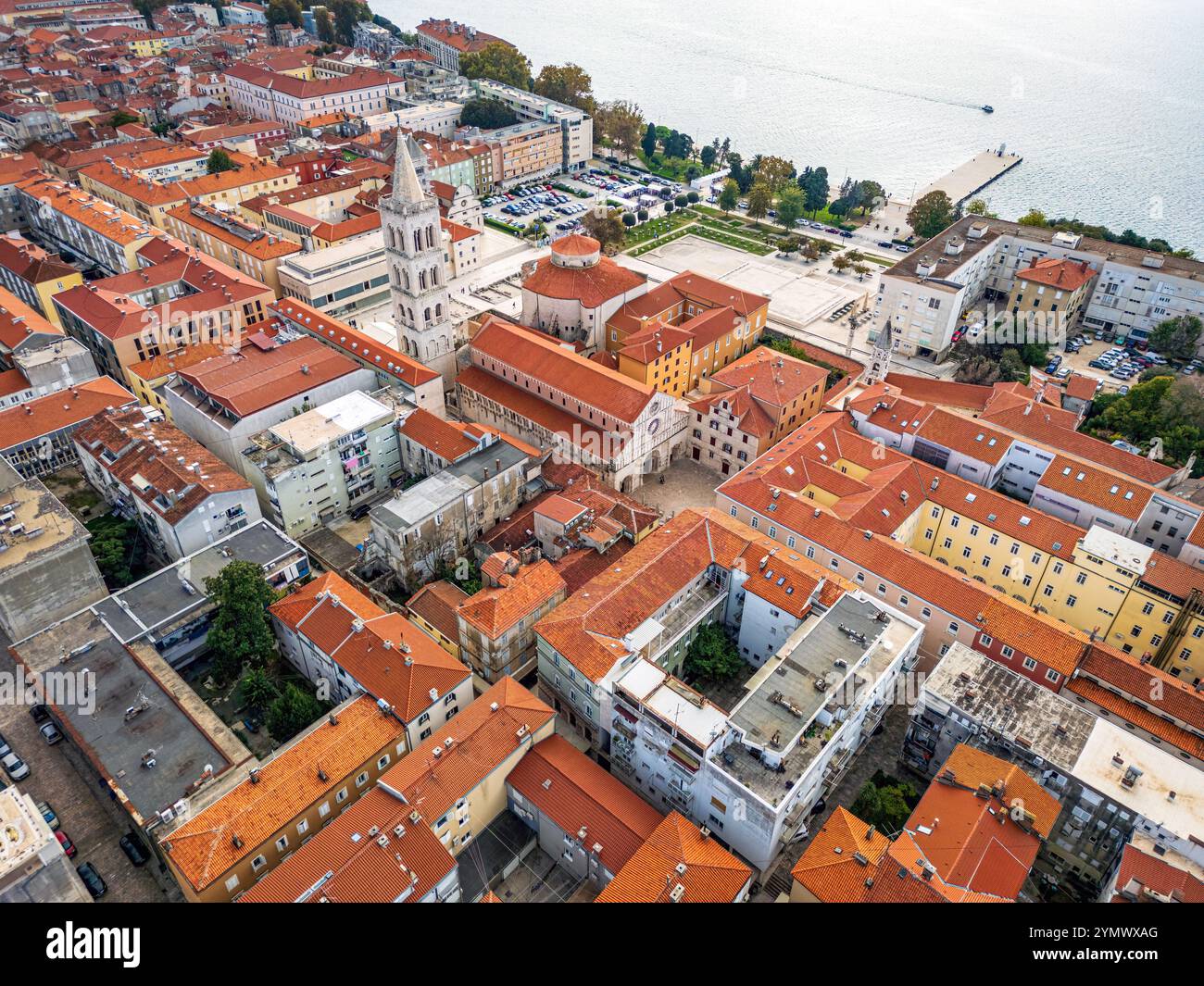 Aerial drone view adriatic hi-res stock photography and images - Alamy