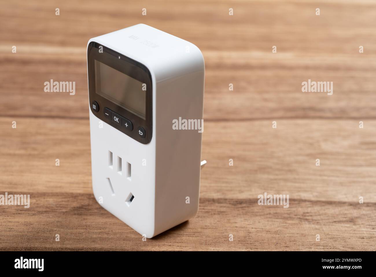 a digital timer socket at horizontal Stock Photo - Alamy
