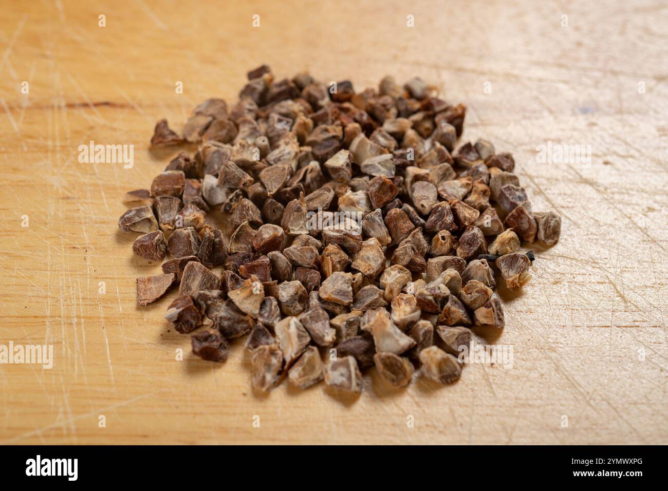 angle view herb CaoGuoRen or Tsaoko Fructus or Tsaoko Amomum Fruit ...