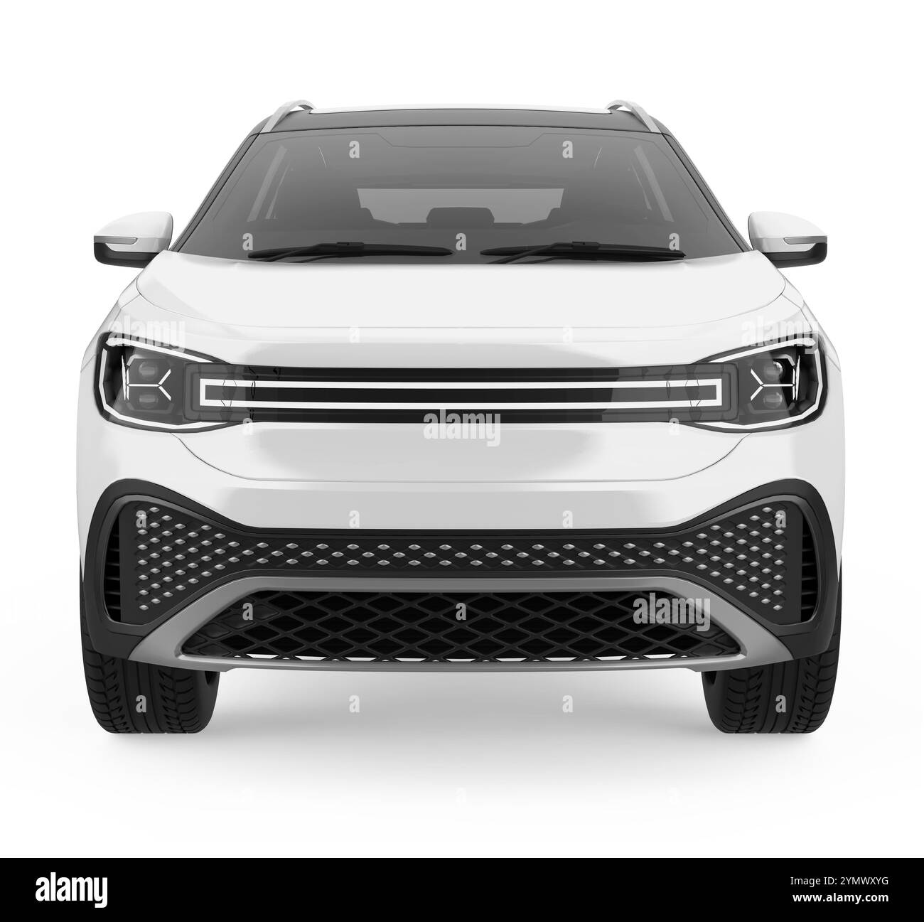 SUV Car Isolated Stock Photo - Alamy