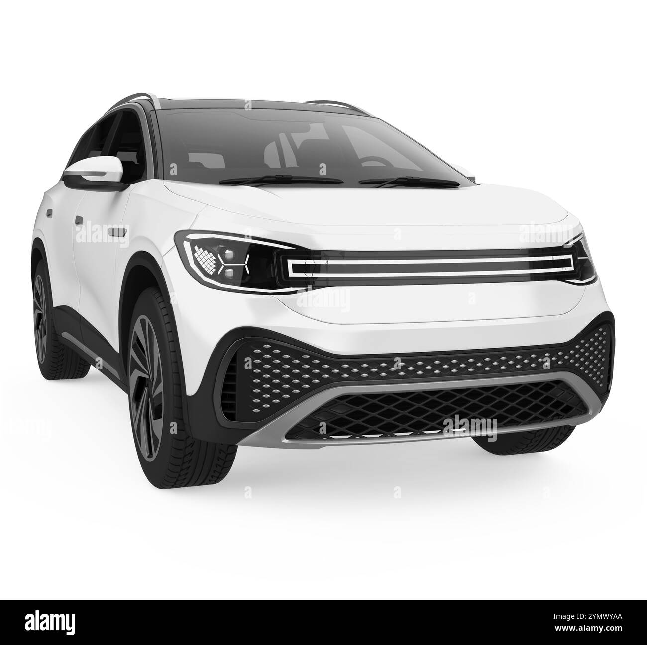 SUV Car Isolated Stock Photo - Alamy