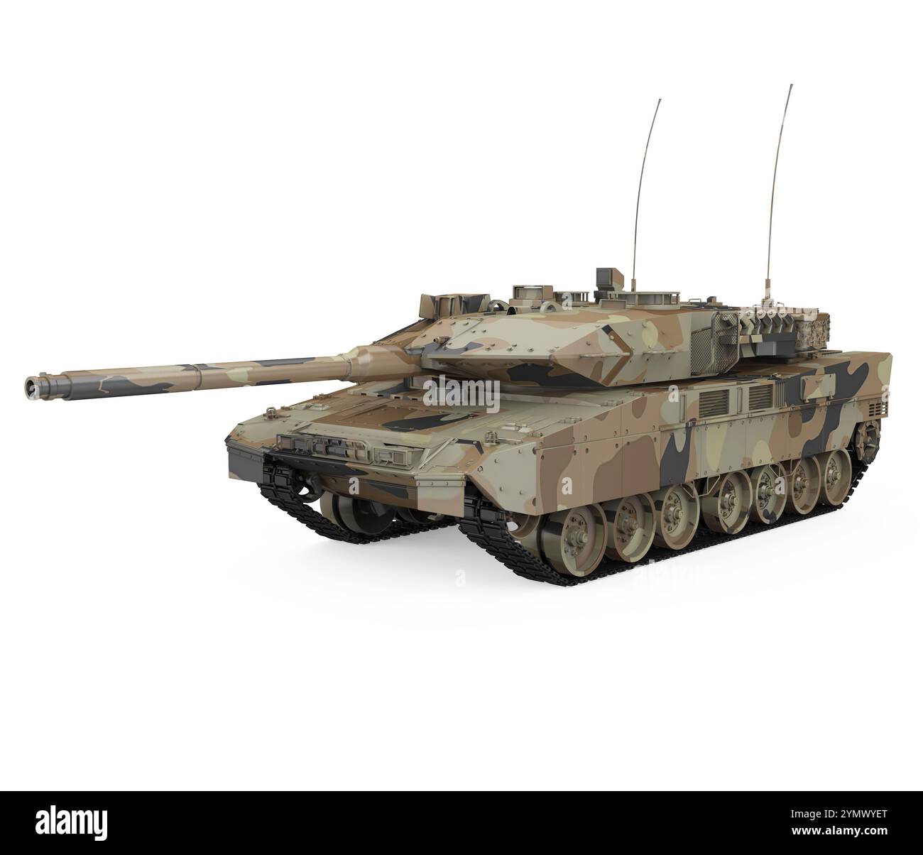 Military Tank Isolated Stock Photo - Alamy