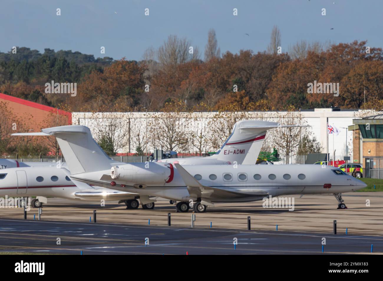 M-YGLF Gulfstream G650 Quantum Air Ltd Farnborough Airport 17/11/2024 ...