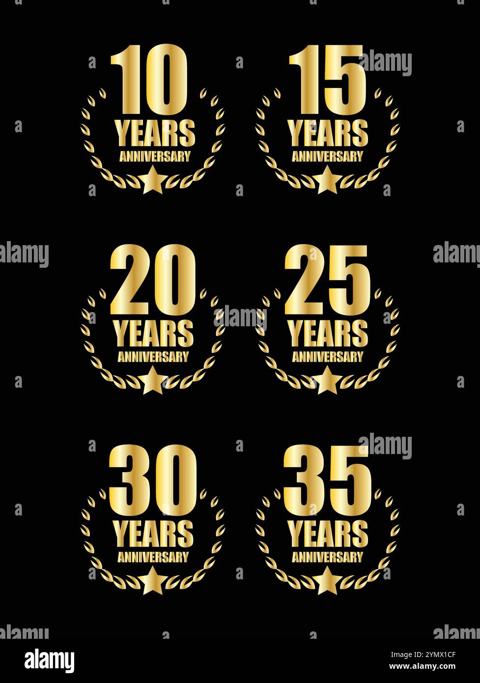 20 30 years 20 to 30 years Stock Vector Images - Alamy