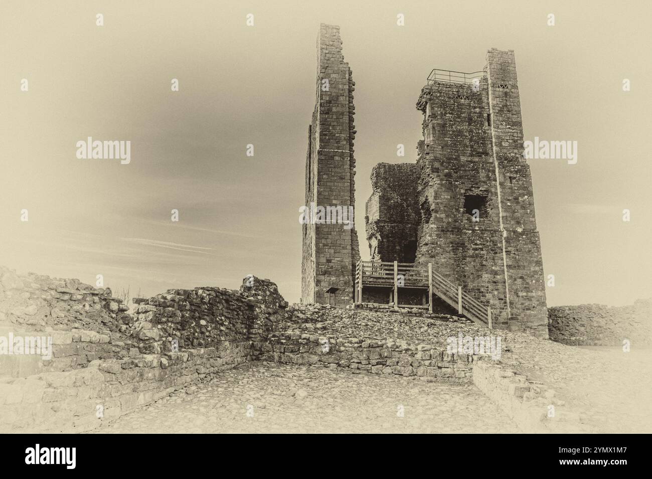 Pictorial brough castle hi-res stock photography and images - Alamy