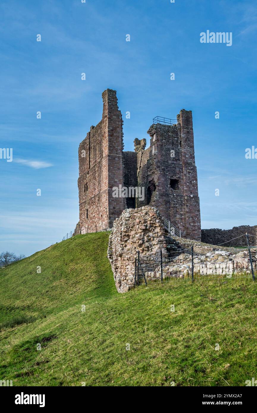 Brough castle clifford tower hi-res stock photography and images - Alamy