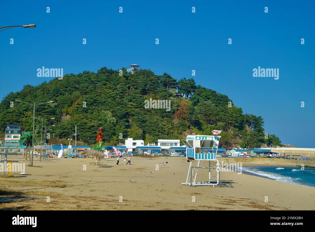 Yangyang, South Korea - November 3rd, 2024: A view of Jukdo Mountain ...