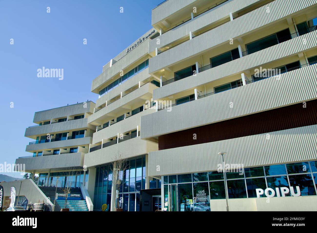 Yangyang County, South Korea - November 3rd, 2024: Exterior view of the ...
